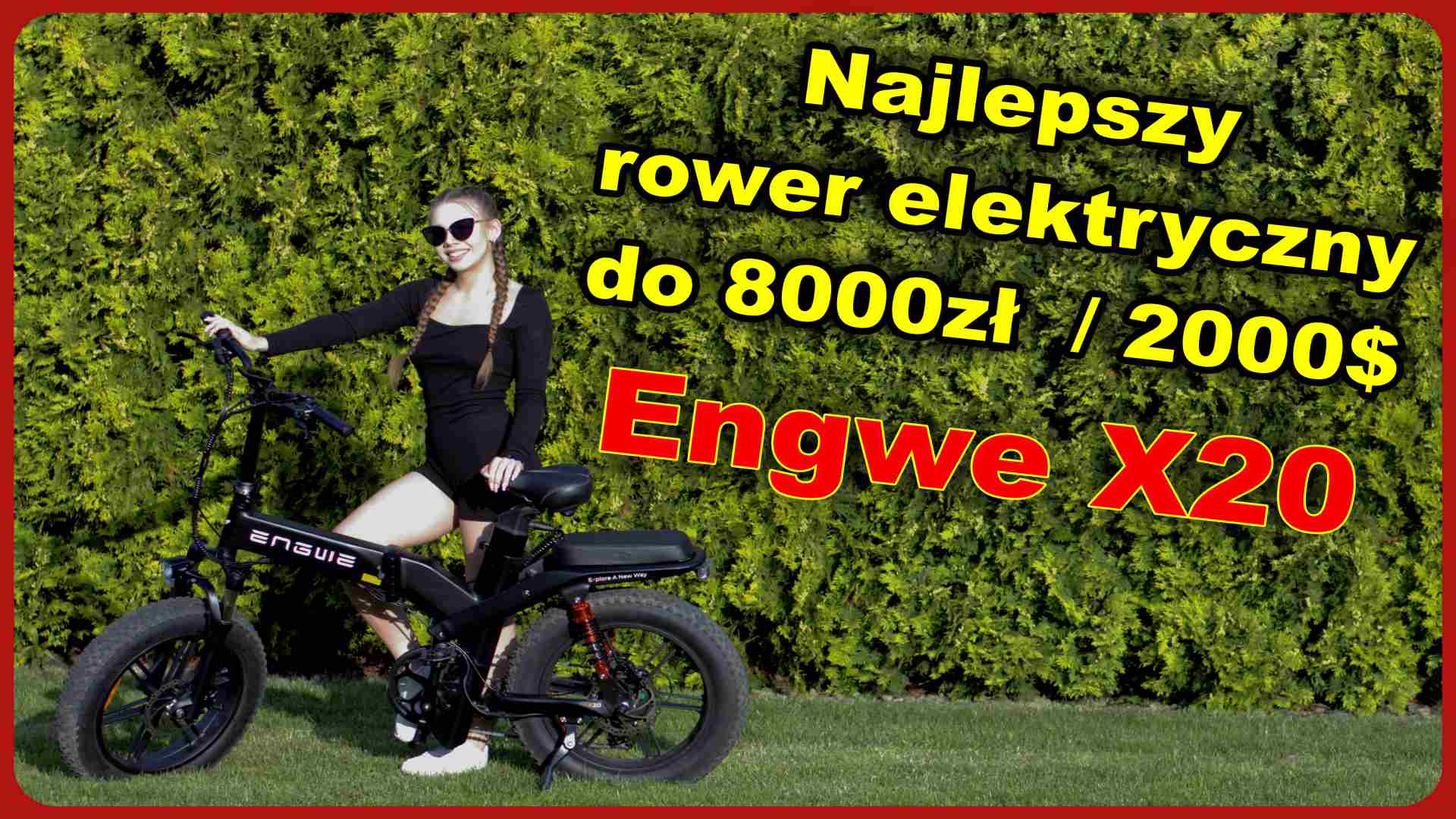 Engwe X20, najlepszy rower elektryczny do 8000zł z potrójną amortyzacją ...
